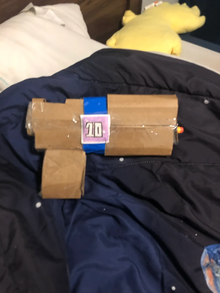 Part 2 on working on my OC cardboard nerf gun | Fandom
