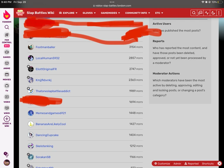The return most active user in 30 days | Fandom