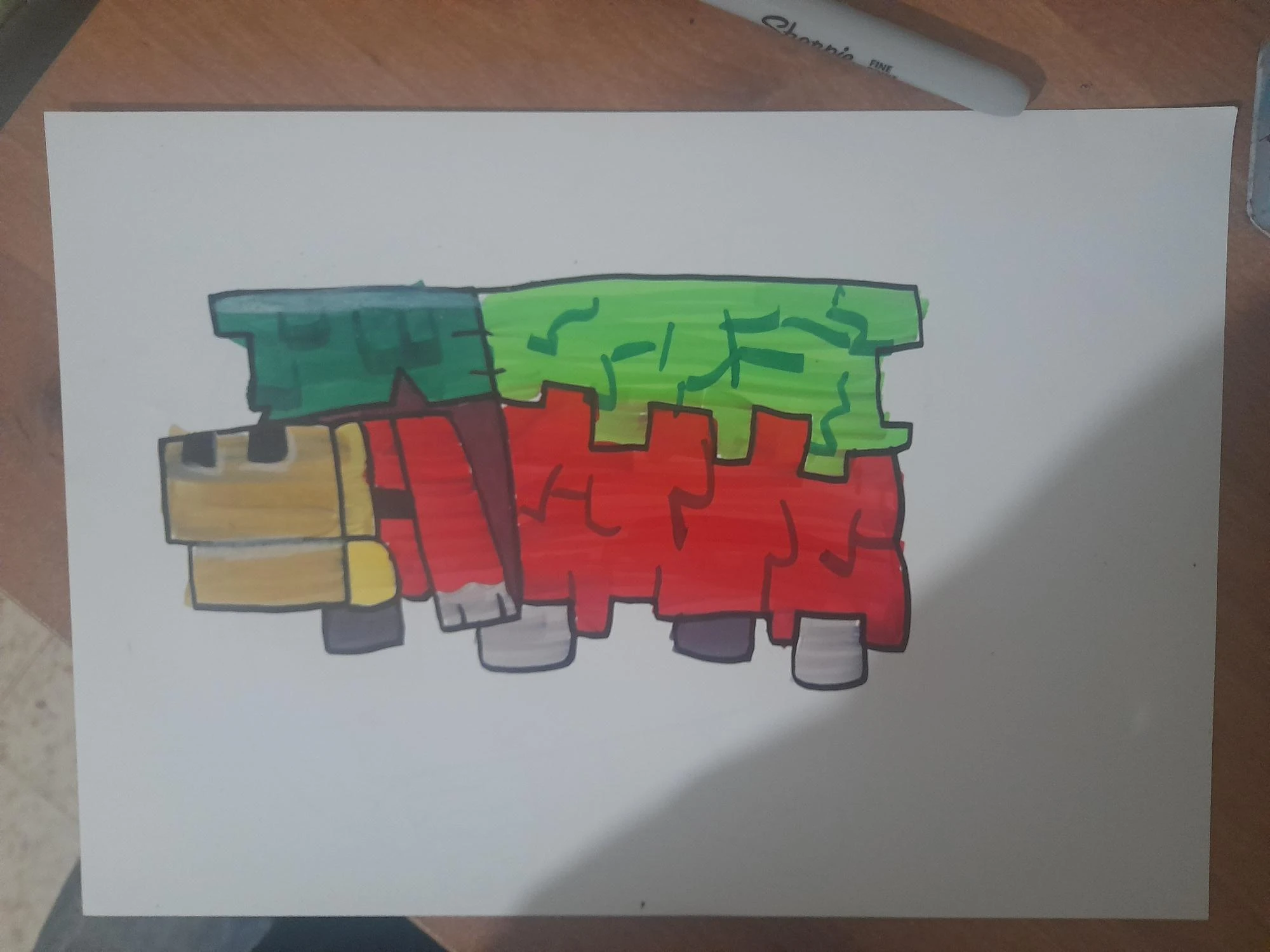 My drawing of Sniffer | Fandom