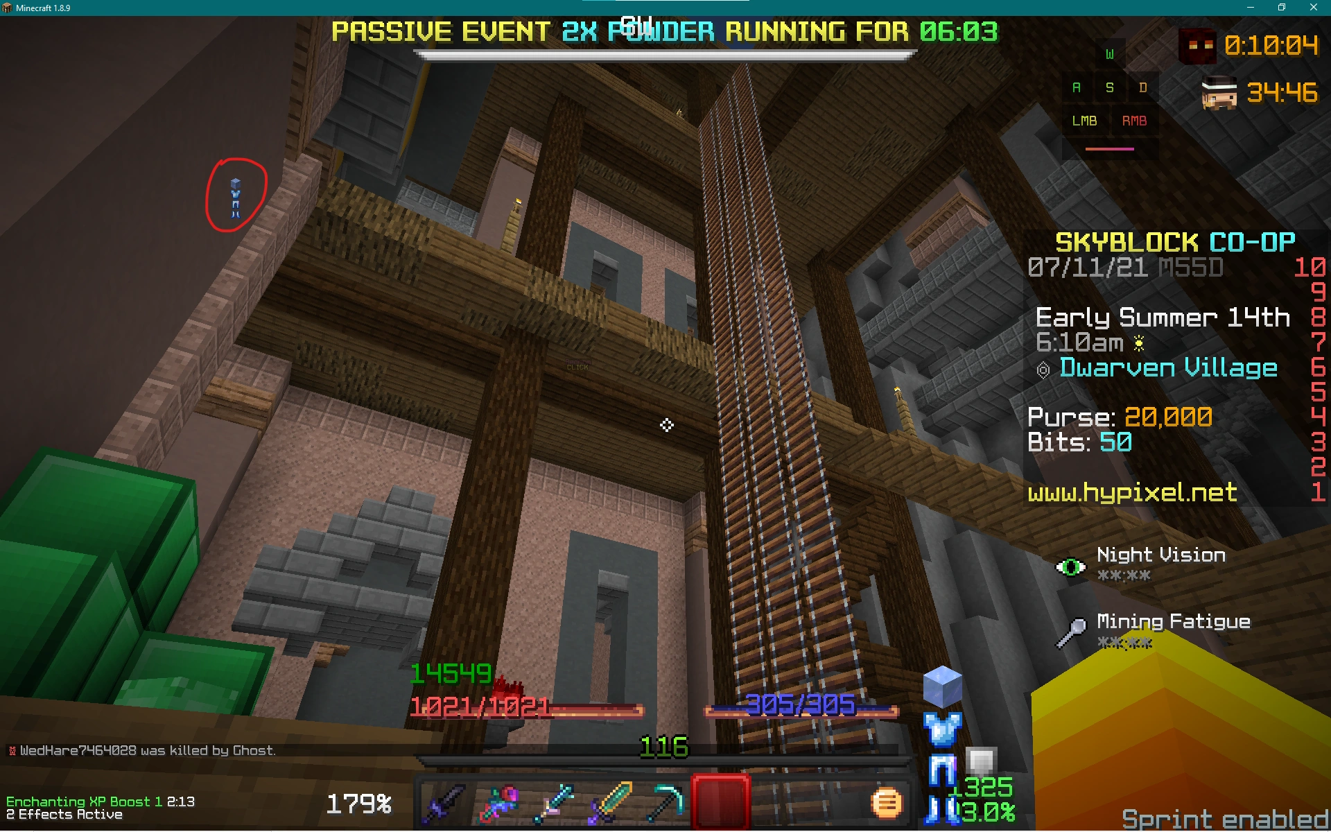 How to remove this overlay from skyblock addons? | Fandom