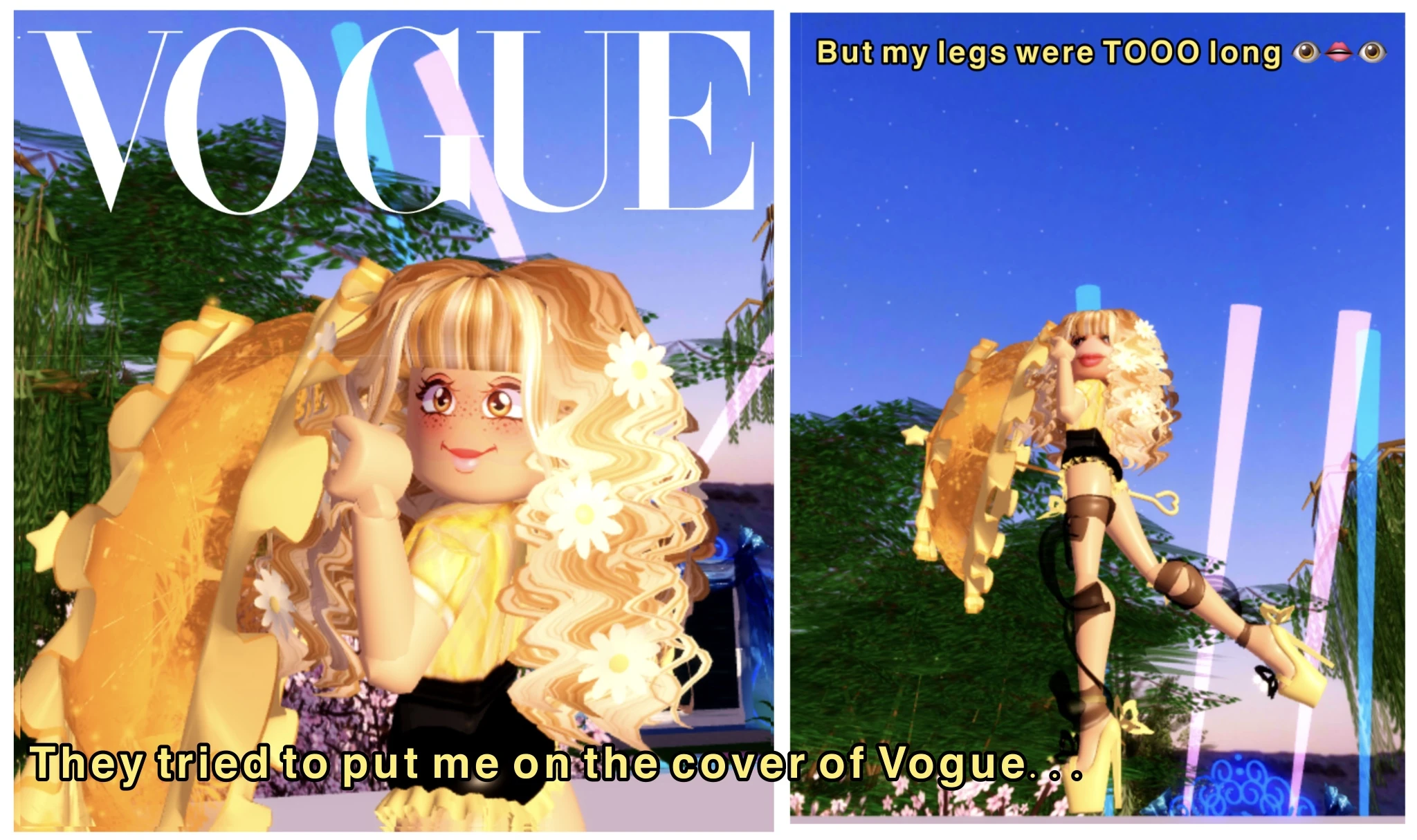 They tried to put me on the cover of Vogue... | Fandom
