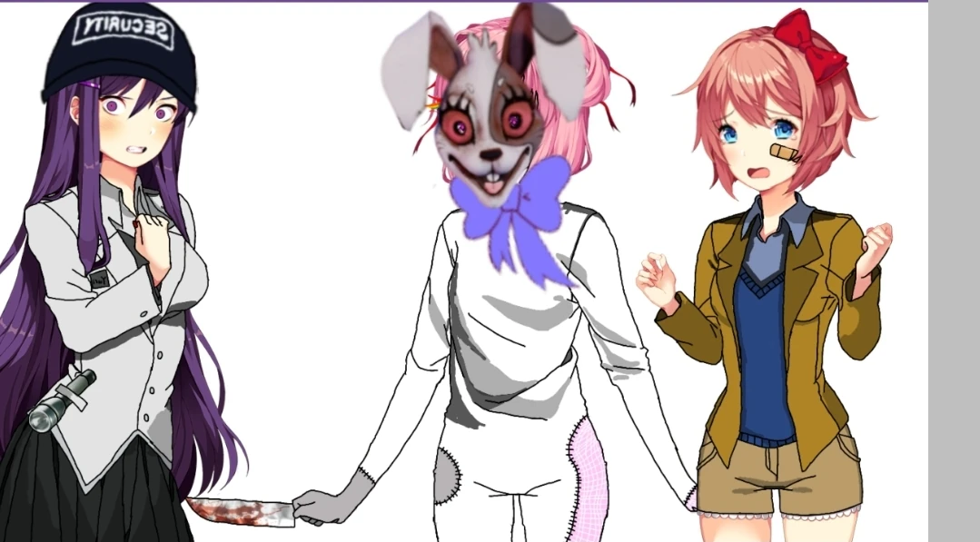 Fnaf X DDLC Comic: Yuri Gets A New Job Wip | Fandom