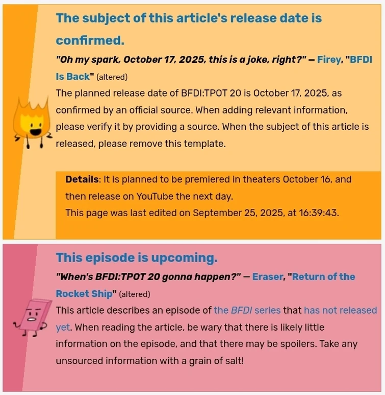 firey and eraser are back | Fandom