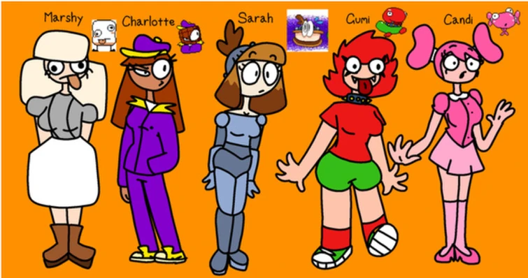 I wanna see what the Confecti would look like as humans. | Fandom