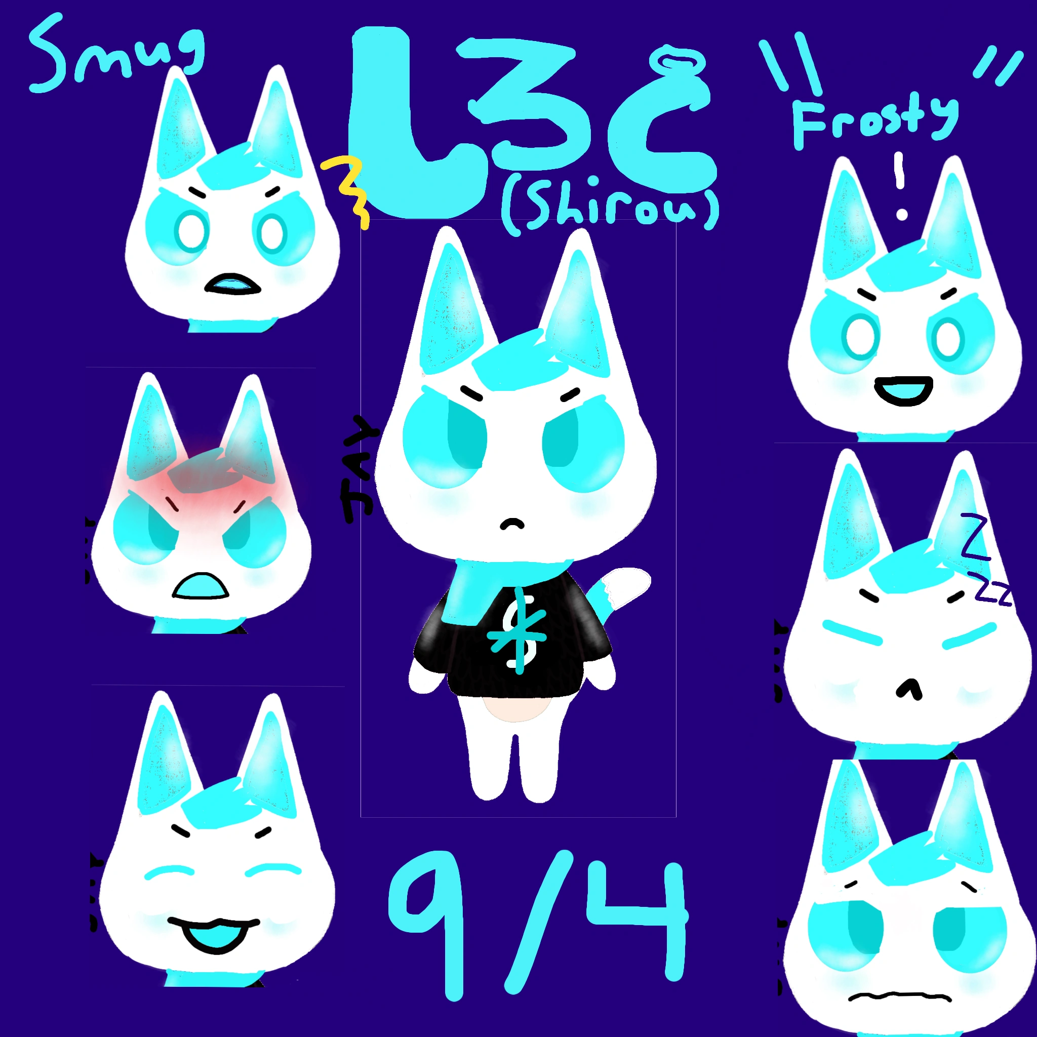One of my fan made Animal Crossing villagers: Shirou | Fandom