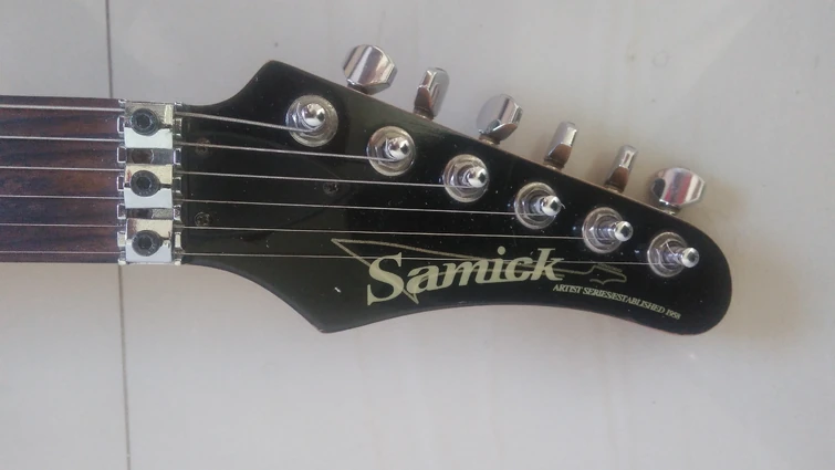 Hi guys ... I need help identifying this Samick Superstrat model | Fandom