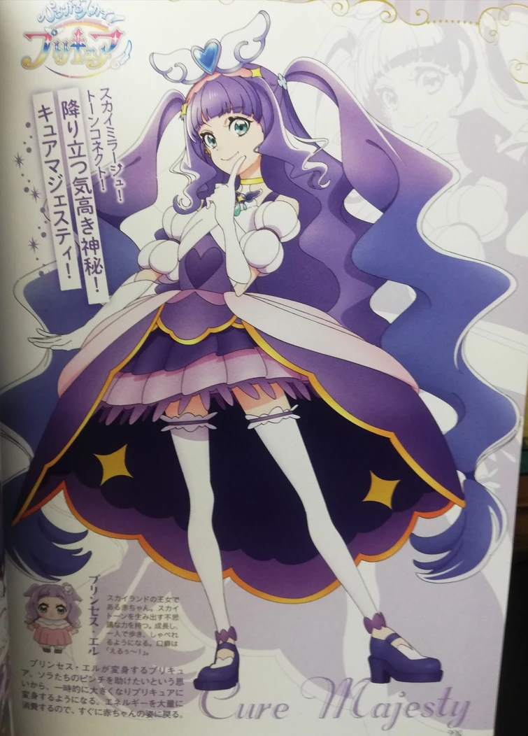 The information of Cure Majesty / Princess Ellee (on 20th Anniversary ...