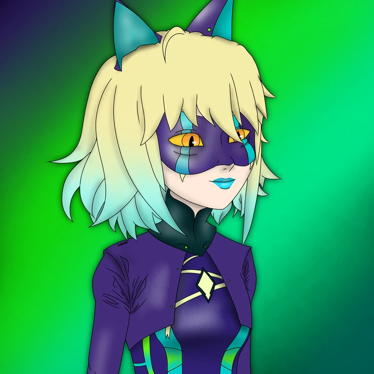 Kitty Noir unified with the Snake Miraculous! | Fandom