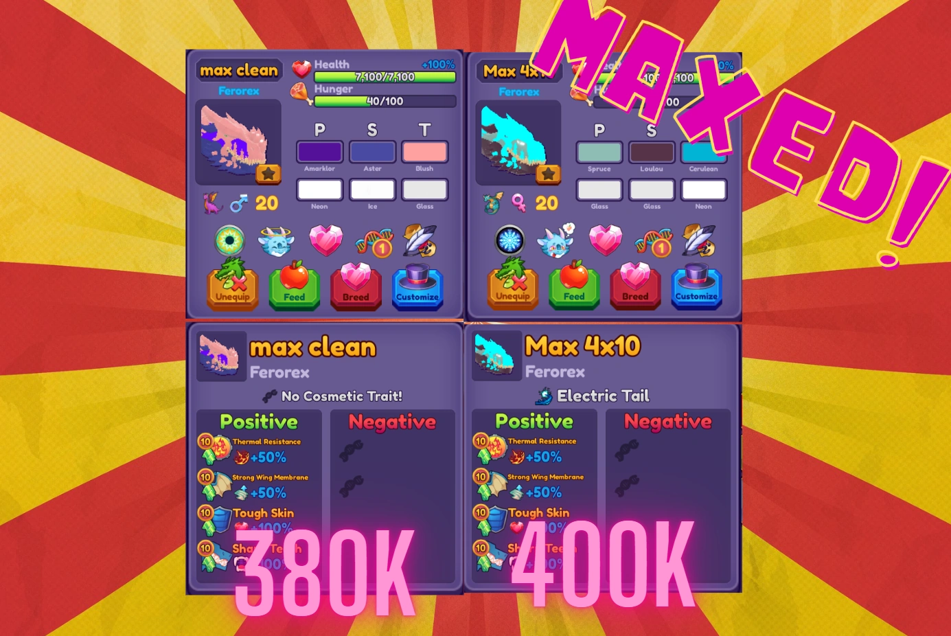 max lvl 4x10 fero | Fandom