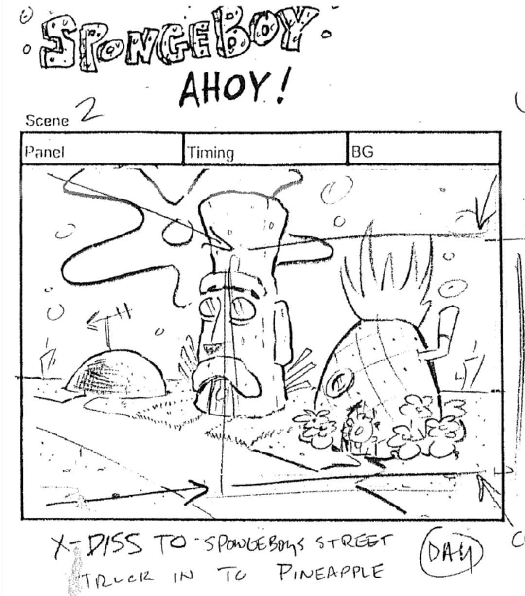 Recently Discovered SpongeBoy Ahoy Sketches | Fandom