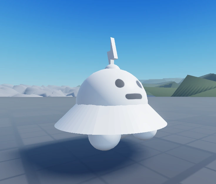 i made the UFO on Roblox Studio | Fandom