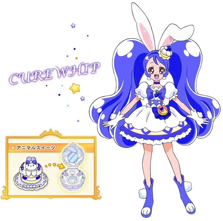 All of the pink cures but BLUE!? | Fandom