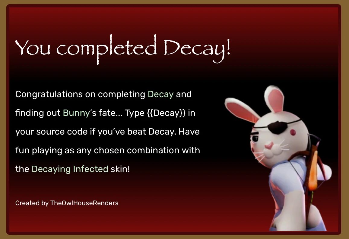 New Template: Decay! | Fandom