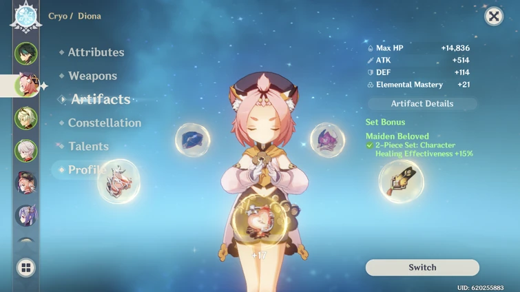 Rate my Diona Build/Build Help | Fandom