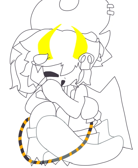 Have a Skulleaf artwork wip before I sleep | Fandom