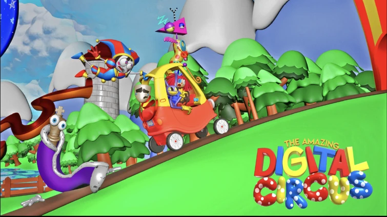 i want to see kinger from the amazing digital circus driving this car ...