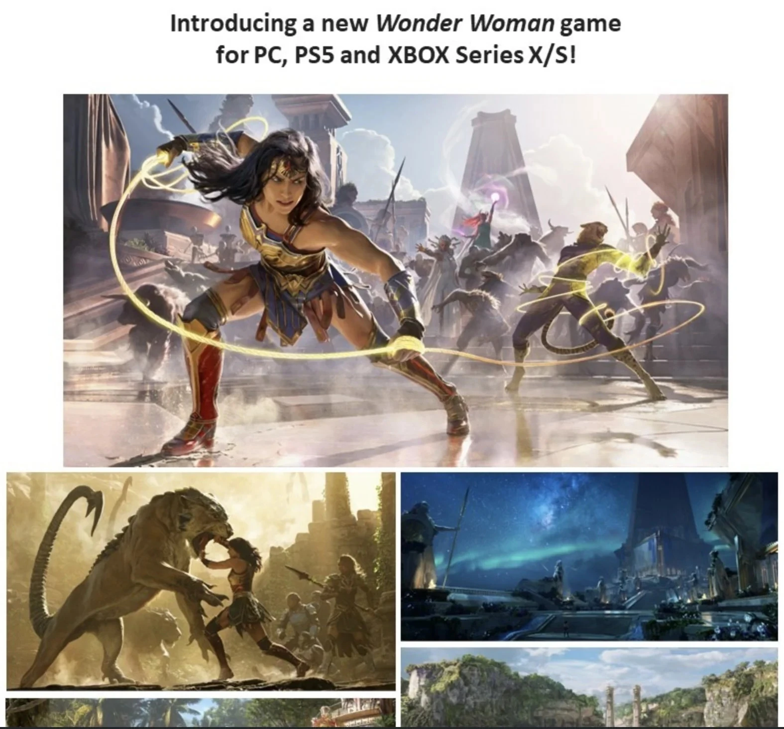 The secrecy of the Wonder Woman video game | Fandom