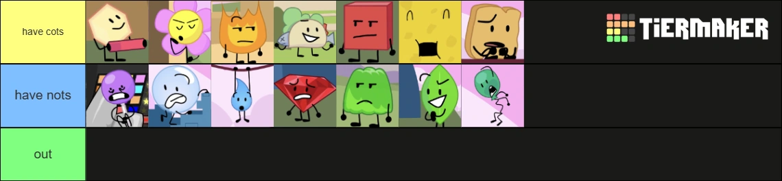 post-split bfb 17 | Fandom