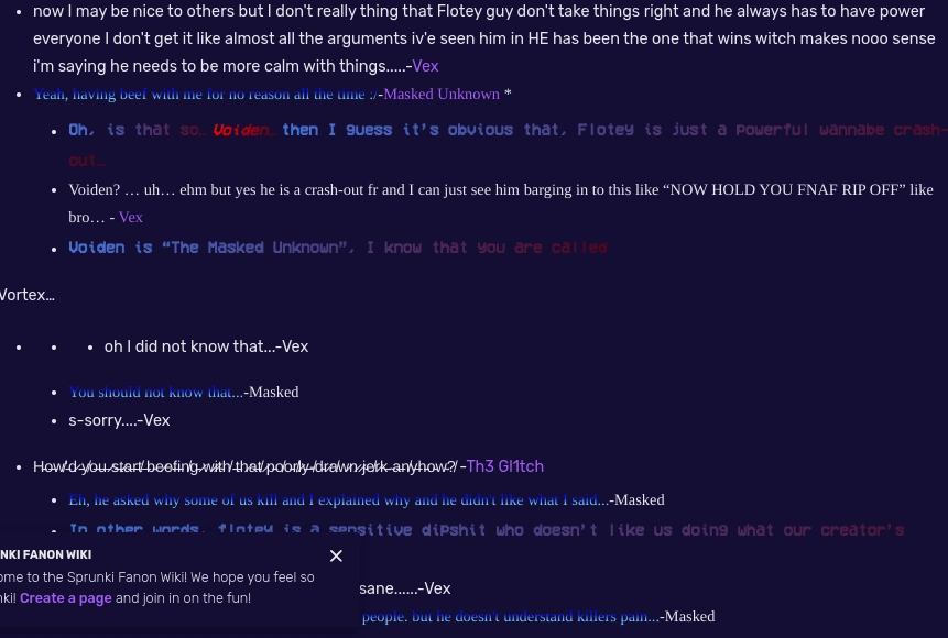 Flotey wanted me to post this. | Fandom