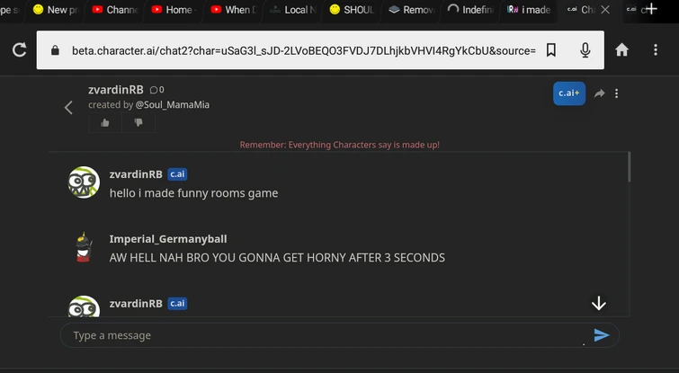 i made zvardin bot | Fandom