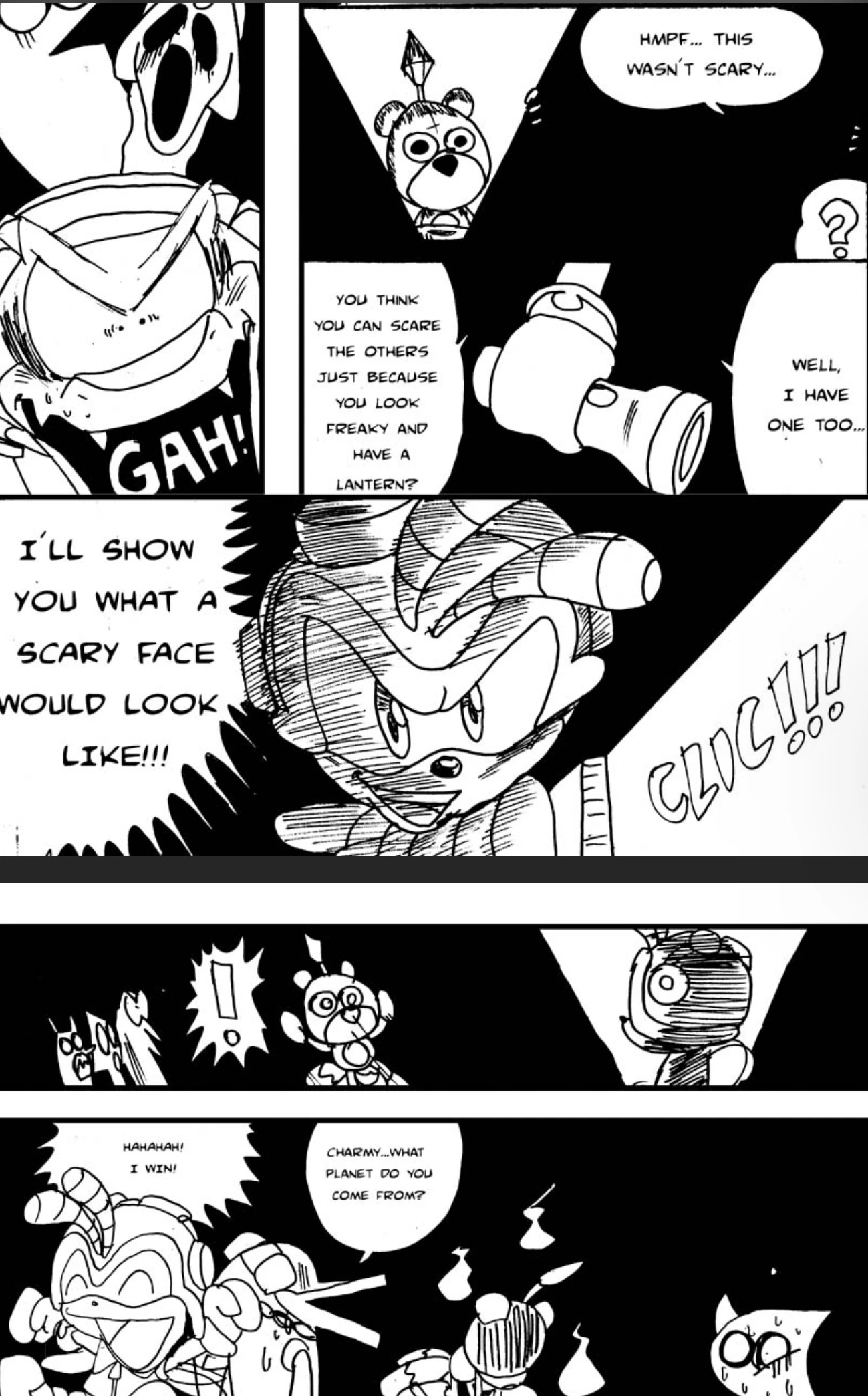 What face did Charmy make? | Fandom