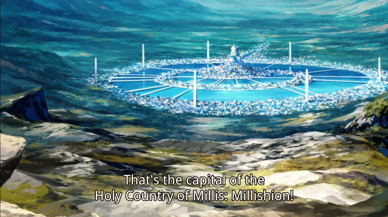 Does anyone else think Millis looks like Gondolin from The Silmarillion ...