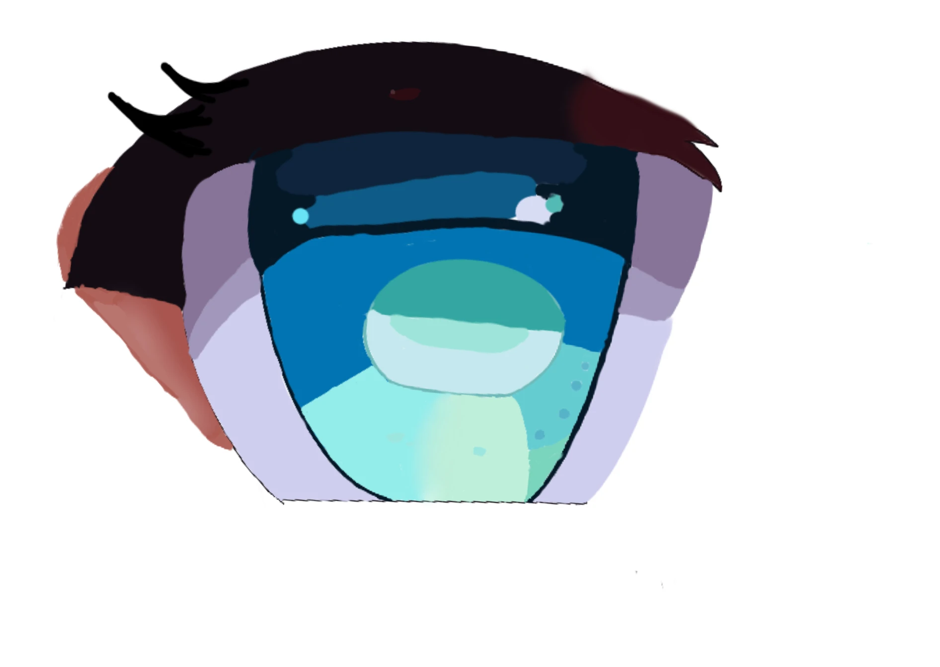 Yanfei’s eye I drew with a finger | Fandom