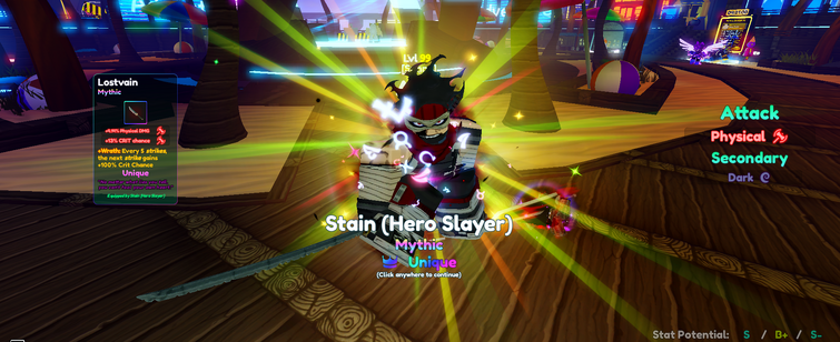 UNIQUE STAIN | Fandom