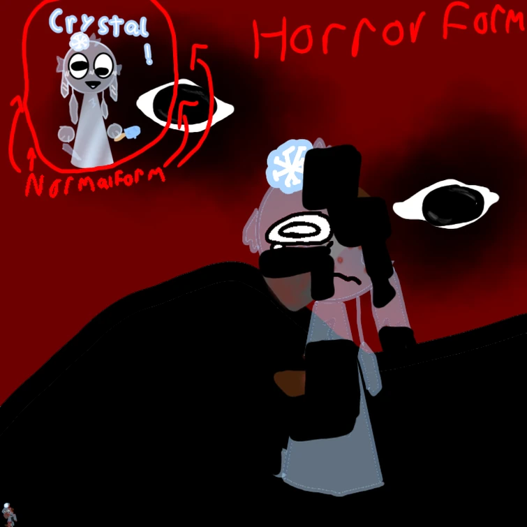 Oc Crystal but horror mode | Fandom