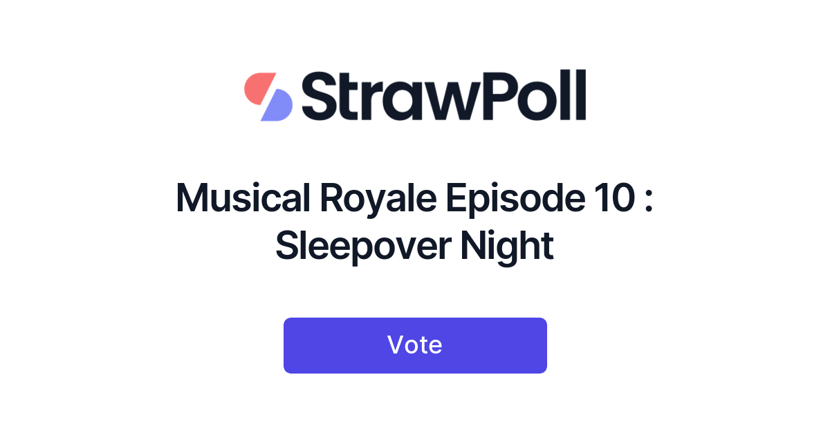 Musical Royale Episode 10 : Sleepover Night | Fandom
