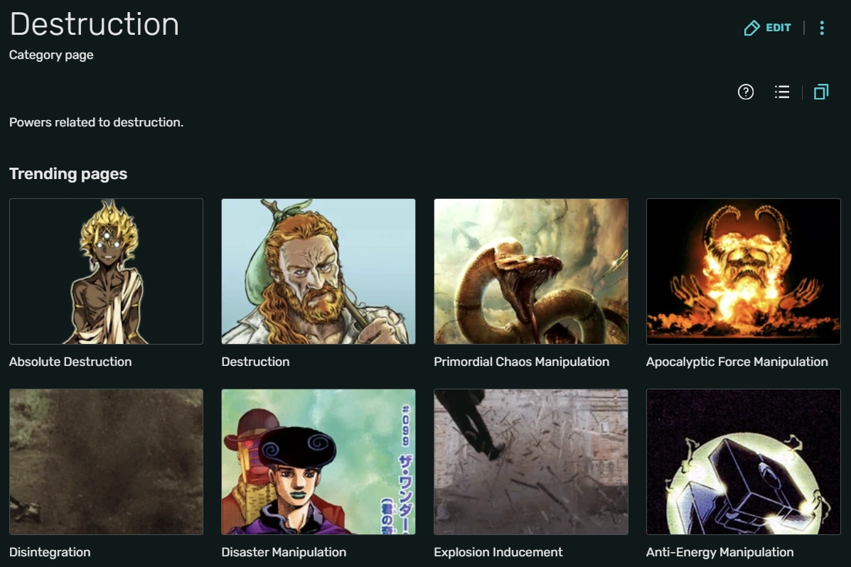 Which character would be able to defeat a user of every Destruction ...