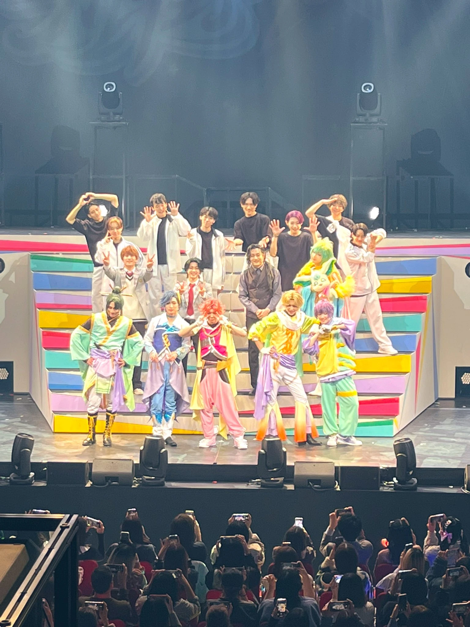 The PreCure cast also went to see Dancing Star PreCure (at their own ...