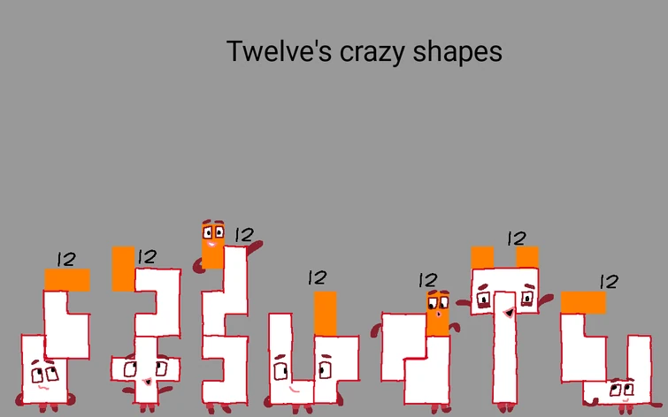Twelve making crazy shapes! | Fandom
