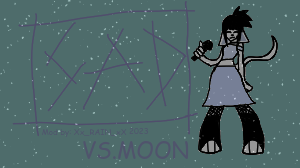 Moon as an FNF charecter HEHE lmfao wth am i doing any fucking more >v