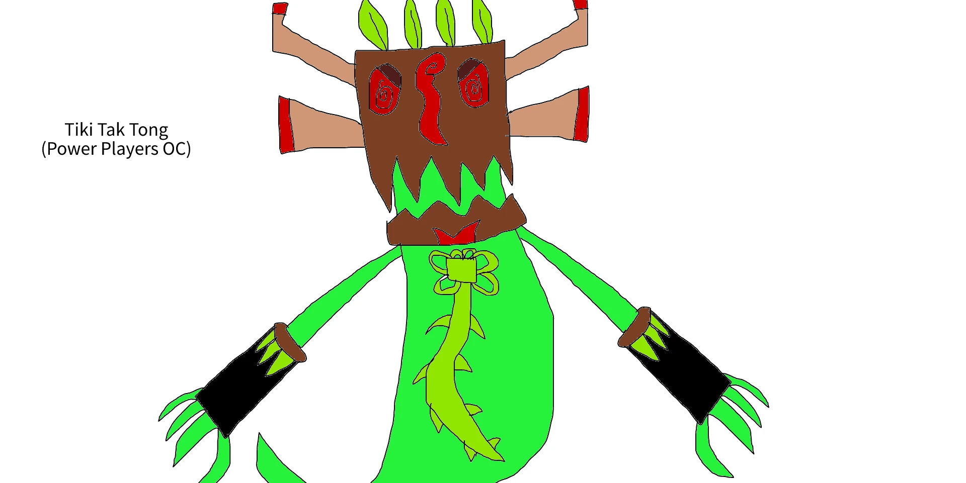Tiki Tak Tong (Power Players OC) | Fandom