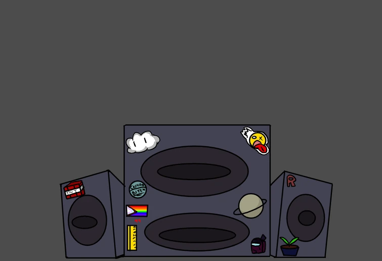 which oc(/sona) of mine will be sitting on the boombox/standing on the ...