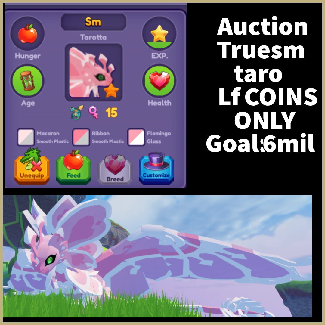 Auctioning true sm taro Auction status: ongoing. | Fandom