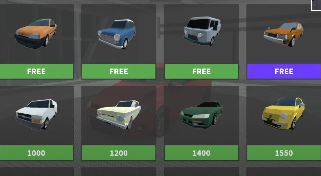 All early 2017 vehicle shop icons | Fandom