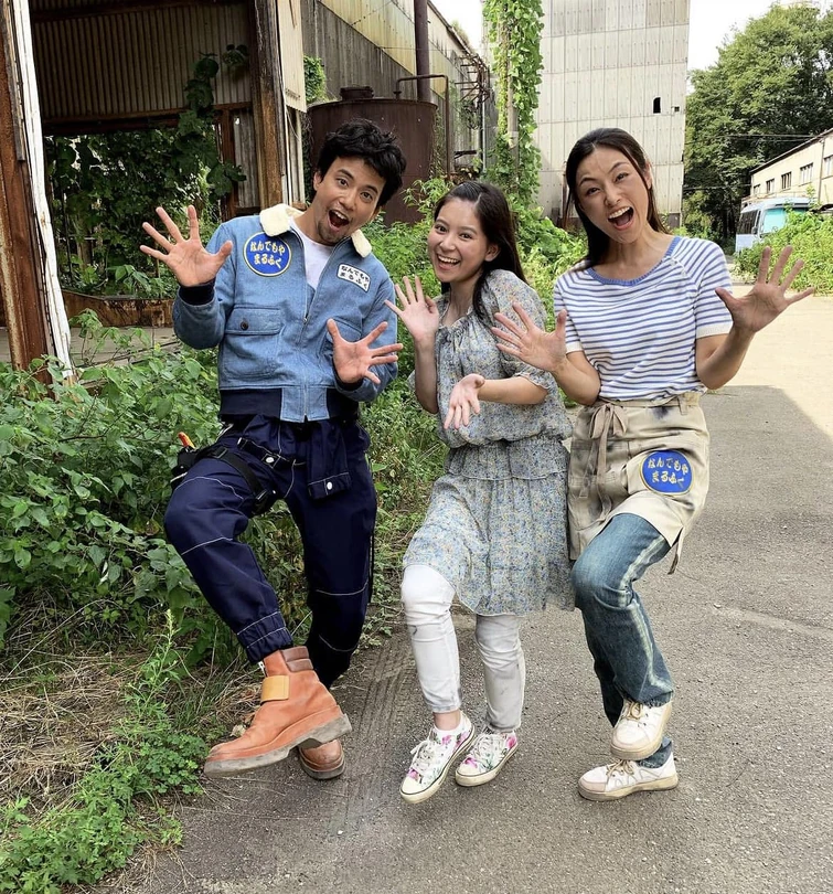 Ayumi Kinoshita was absent in the press conference for the DekaRanger ...