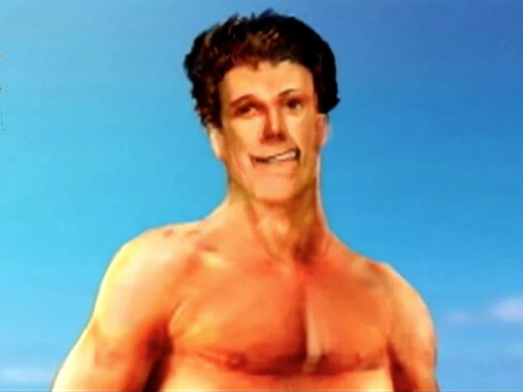 ok can we talk about how horrifying david hasselhoff looks in the ...