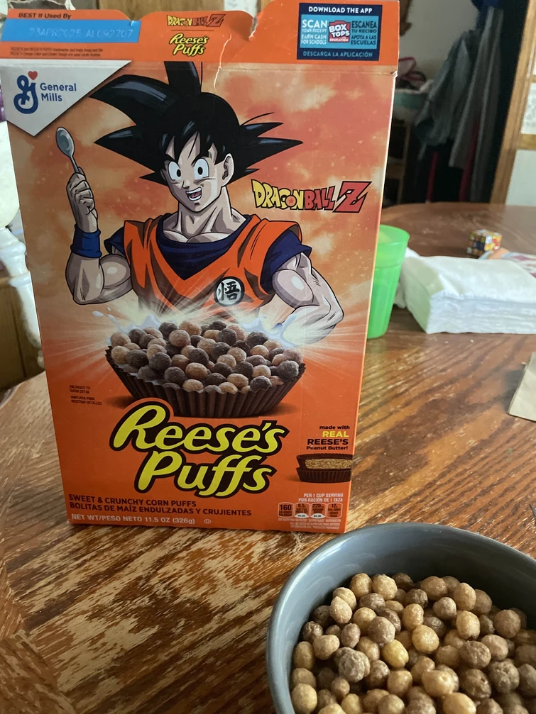 DBZ Reese’s puffs | Fandom
