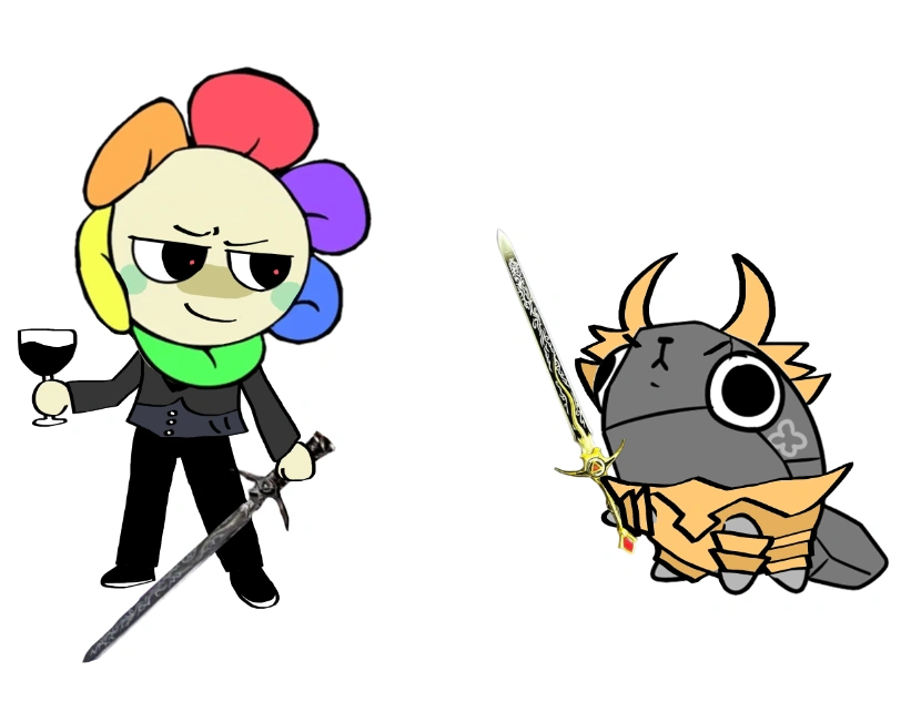 [JOKE AU] Dandy & Pebble as: Jinga & Ryuga Dogai from GARO | Fandom