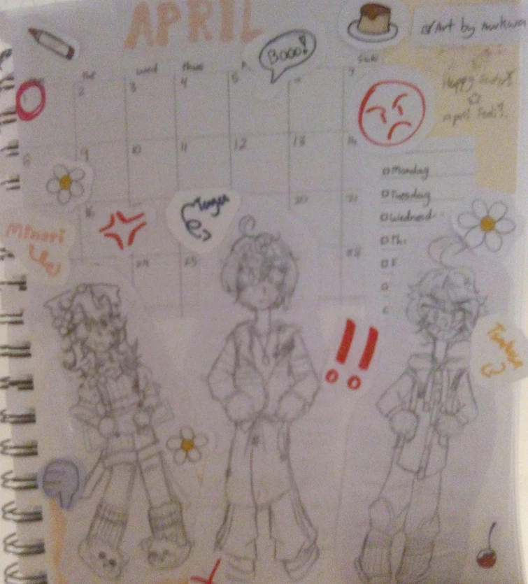 Booo! April Fools fanart with terrible quality 💀💀 | Fandom