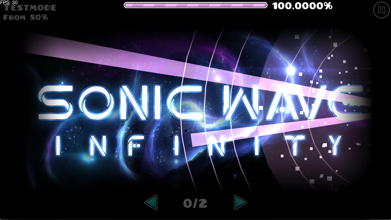 Sonic Wave Infinity 80 - 100% ! | Fandom