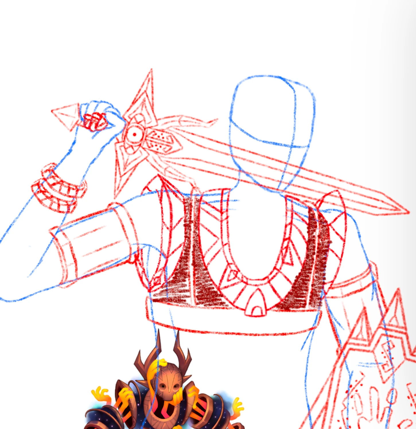 Human E. Monculus armor progress: | Fandom