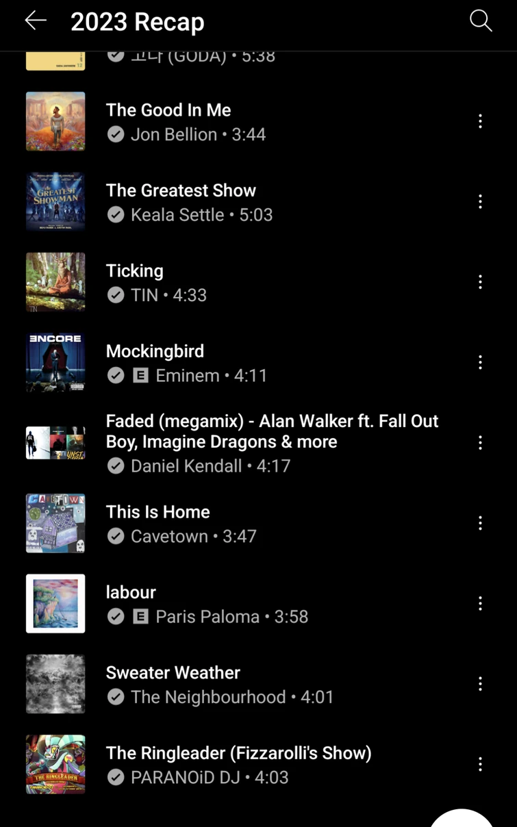 My YouTube music recap songs | Fandom