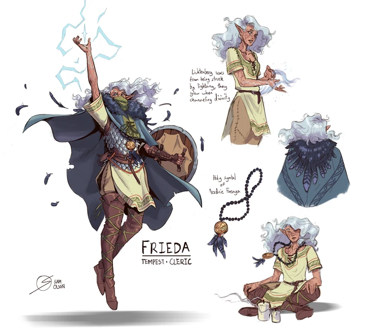 Frieda, the new Bone villain. | Fandom