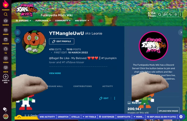 What’s the wiki you have the most posts in? | Fandom