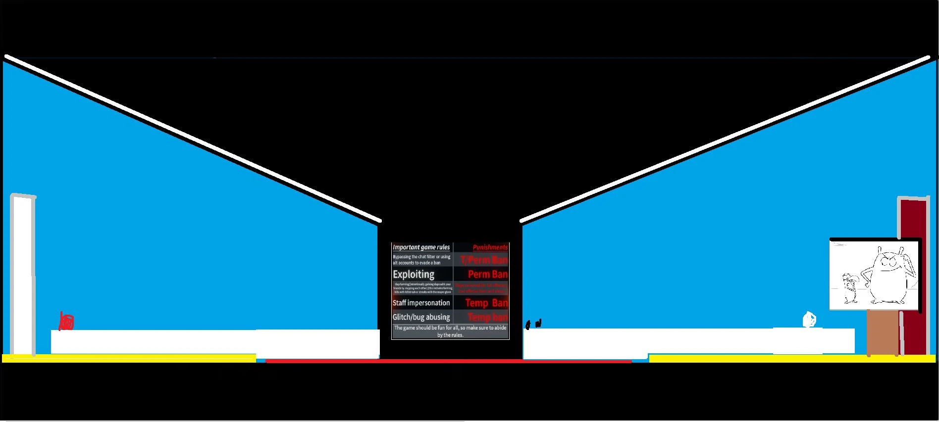 The Lobby Map In "Slap Battles: The World Of Slappers." | Fandom