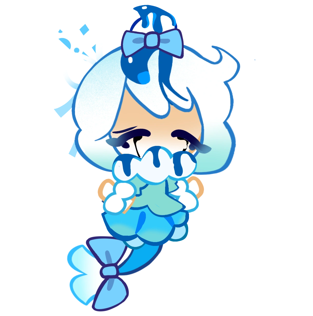 shes crying. | Fandom